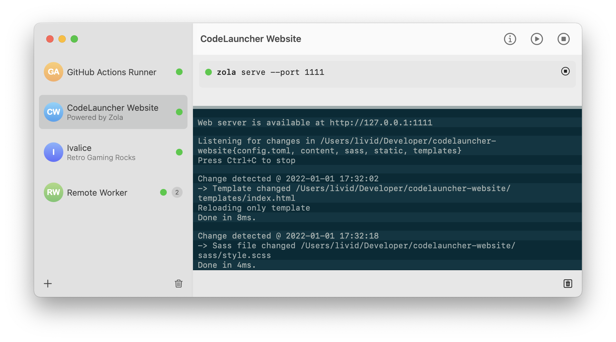 CodeLauncher
